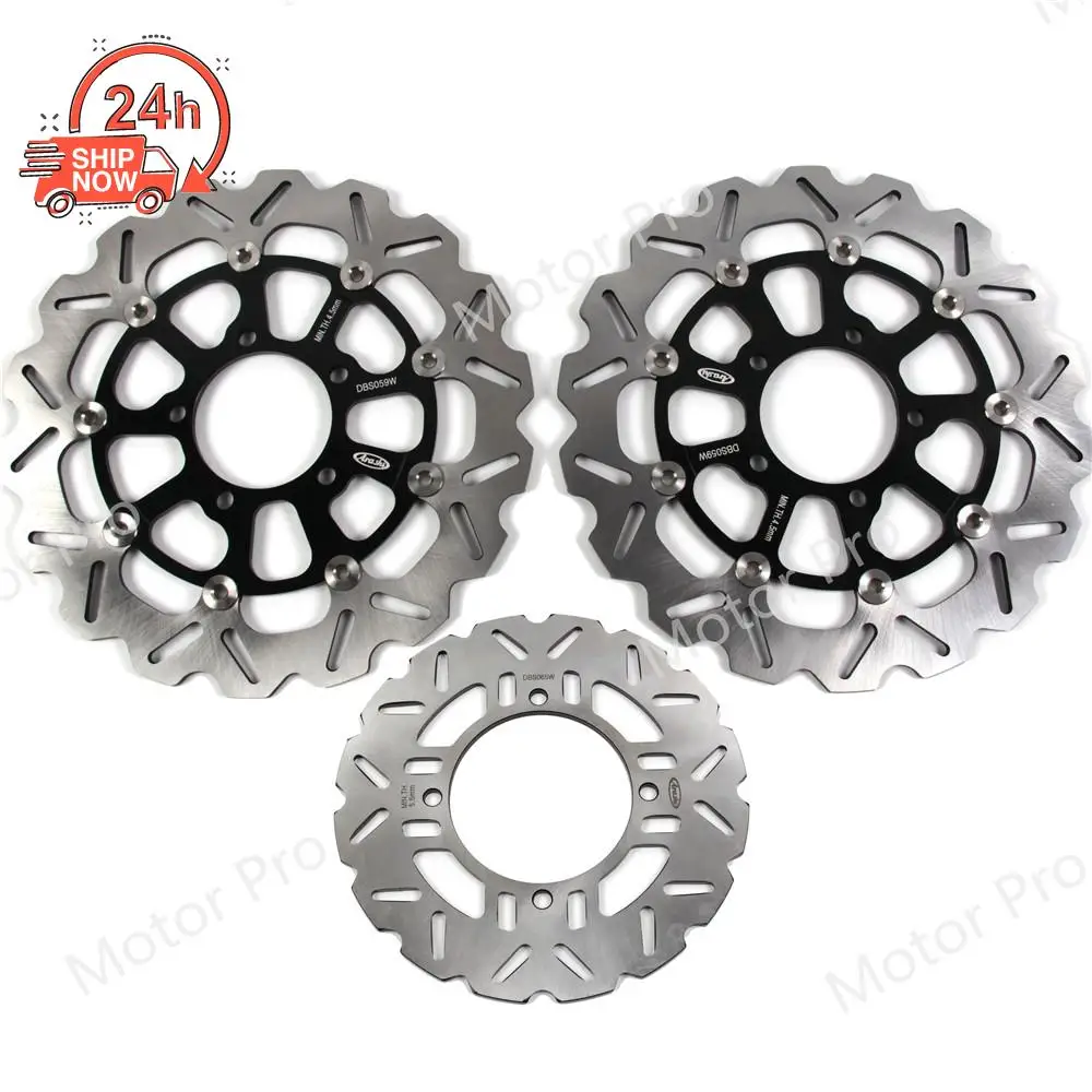 For-Kawasaki-Z1000-2014-2015-Front-Rear-Brake-Disc-Disk-Rotor-Kit ...