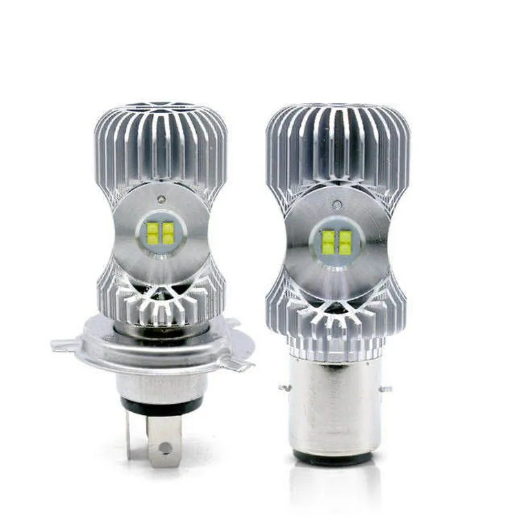 L18 motorcycle headlight double claw three claw H4 bulb led headlight ...