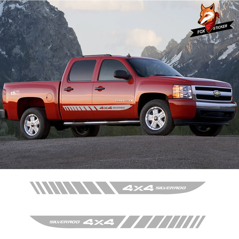 Chevy 4x4 Stickers