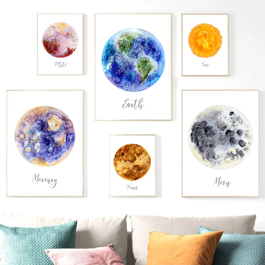 Jupiter Sun Painting