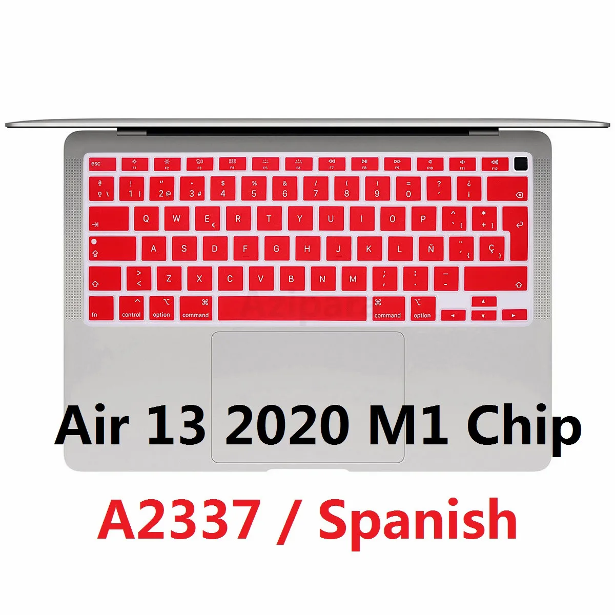 EU Layout Soft for Macbook Air 2020 M1 Chip A2337 EU Spanish Keyboard ...