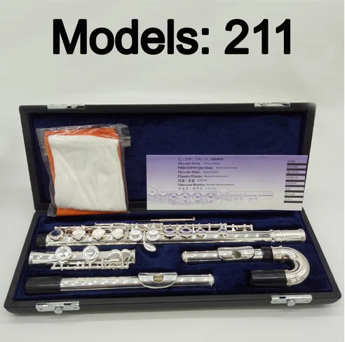 Flauta-profesional-chapada-en-plata-para-estudiantes-instrumento-de ...