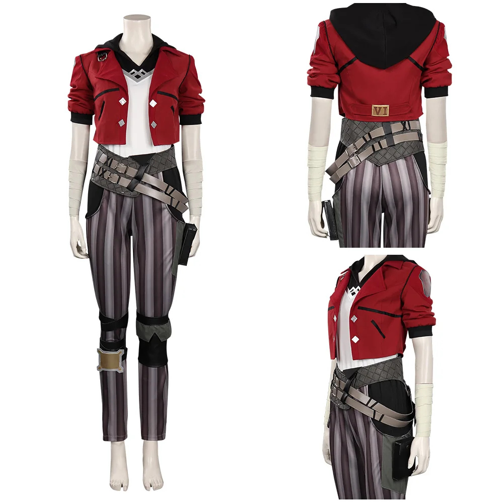 Arcane: League Of Legends VI The Piltover Enforcer Cosplay Costume ...
