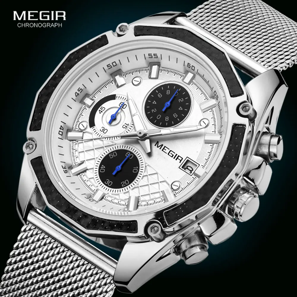 MEGIR-Men-s-Watches-2020-Luxury-Fashion-Chronograph-Quartz-Watch-for ...