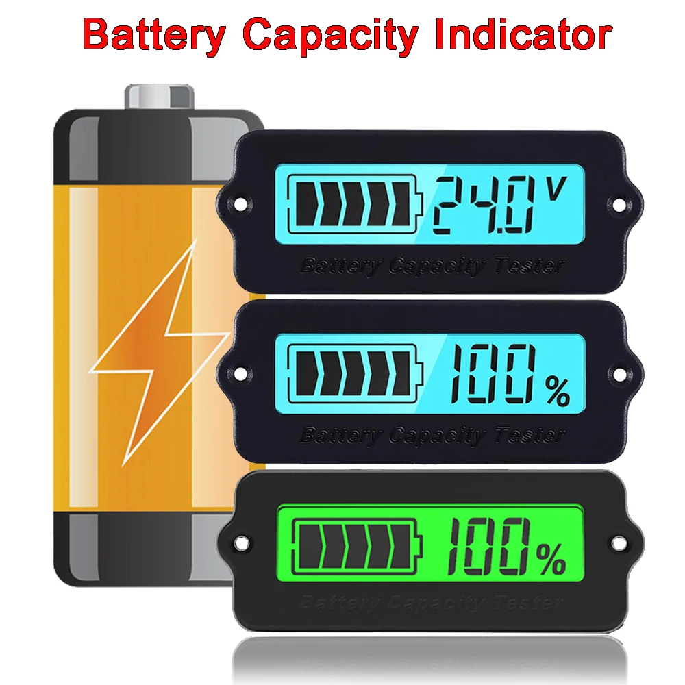 LY6W-12V-24V-36V-Battery-Capacity-Indicator-LCD-Display-Lead-Acid-Li ...