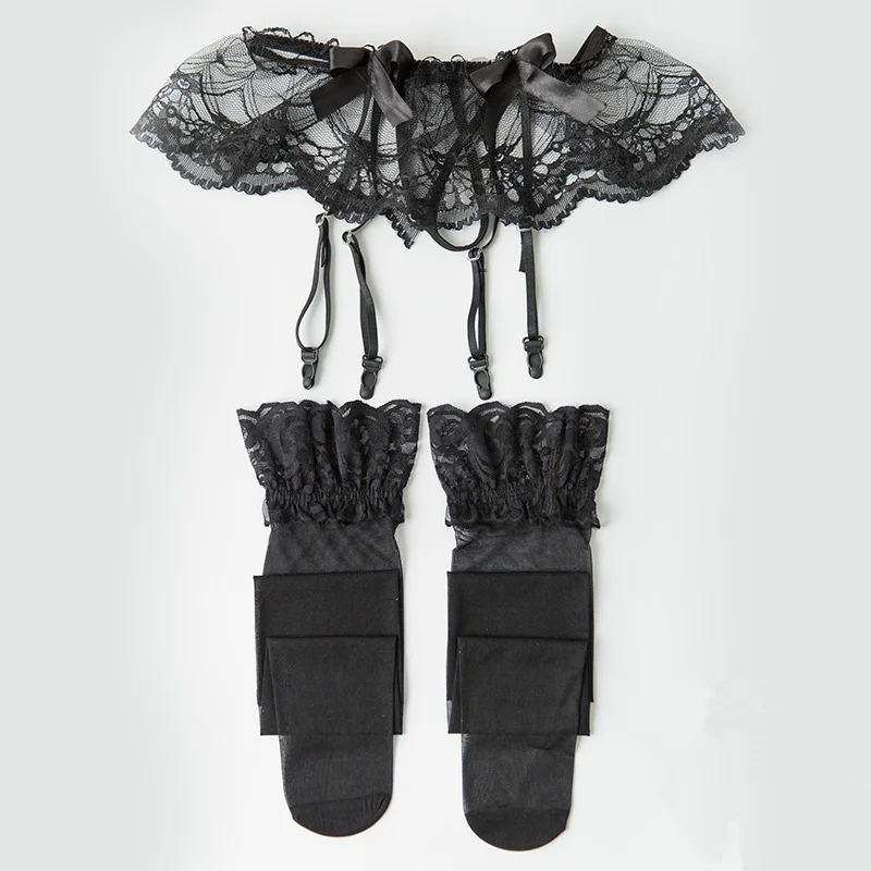 Porte-jarretelle,Jarretelles sexy en dentelle pour femmes,jarretelles ...