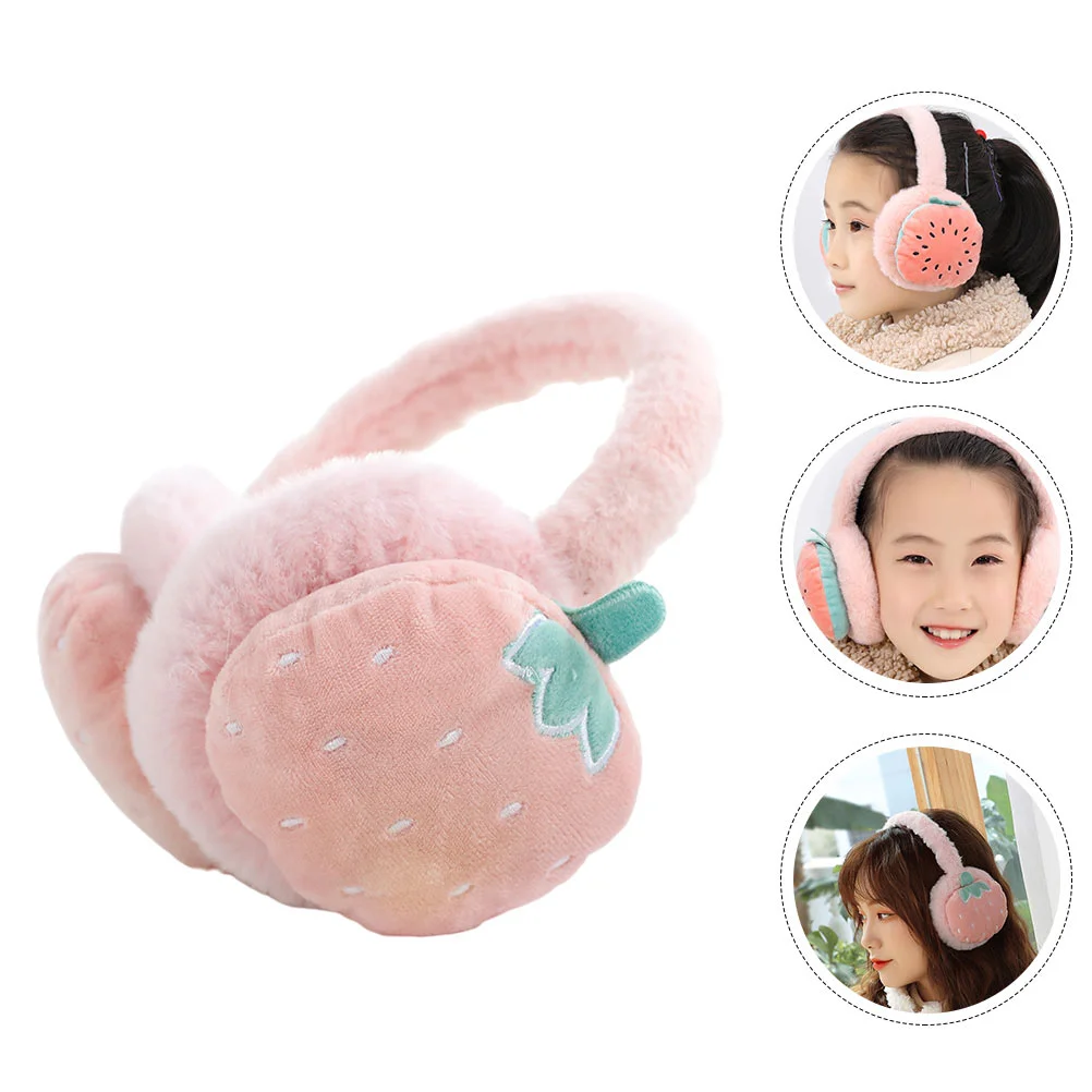 1Pc Lovely Earmuff Cartoon Ear Muff Plush Winter Earmuff Ear Protector ...