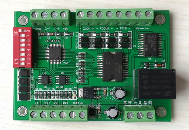 Preset Position Lens Controller Decoder Lens Driver Can Query Lens ...
