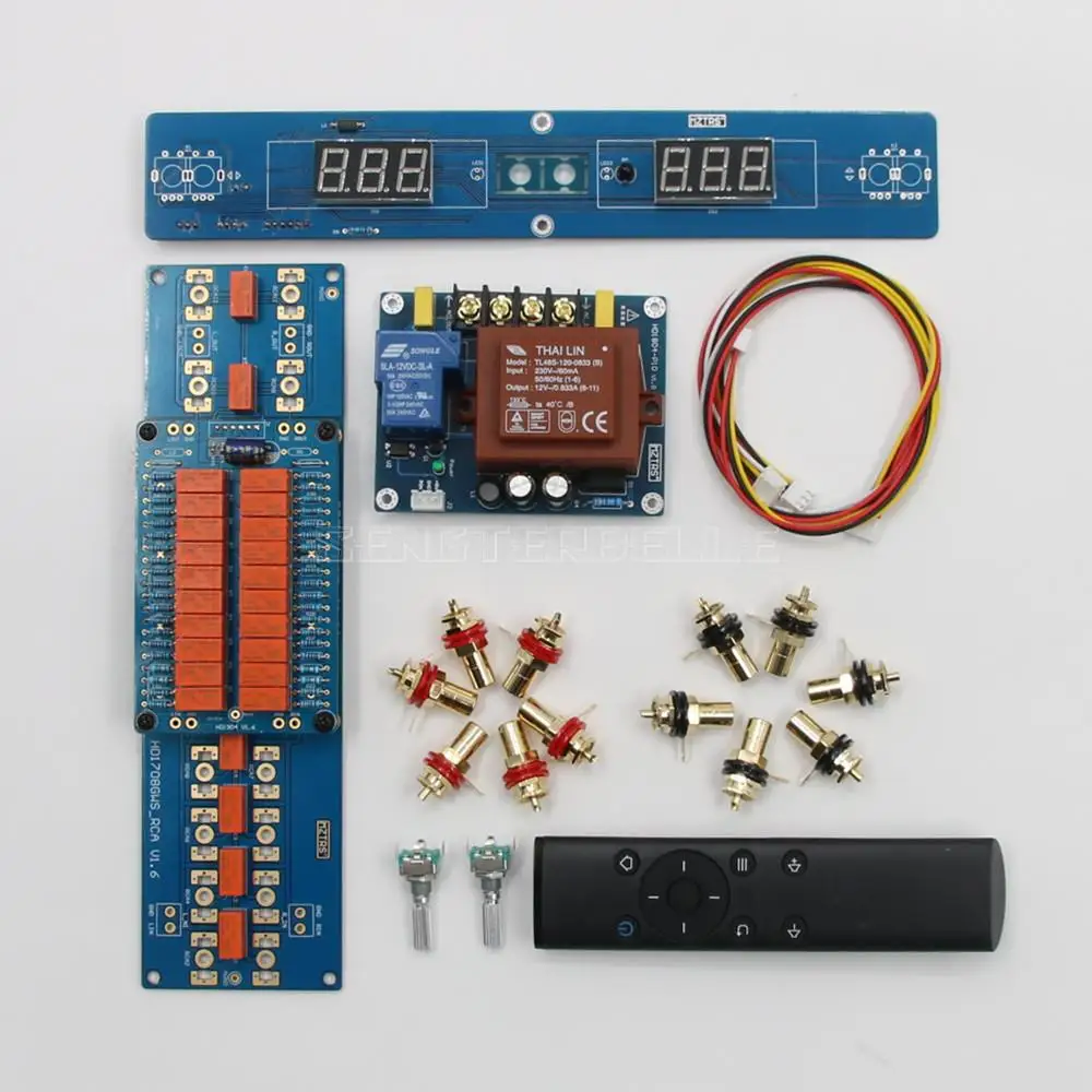 HI-ENG Remote Volume Control Board 10K, 20K, 50K, 100K HiFi Relay ...