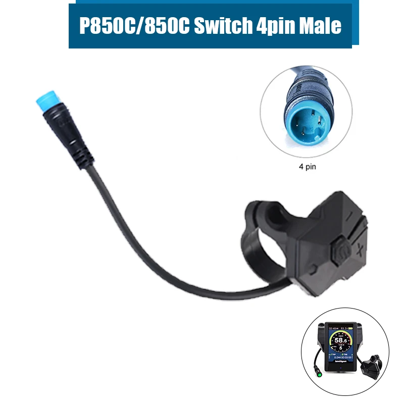 P850C 850C 860C Controller Switch Button Replacements 4PIN Male Female ...