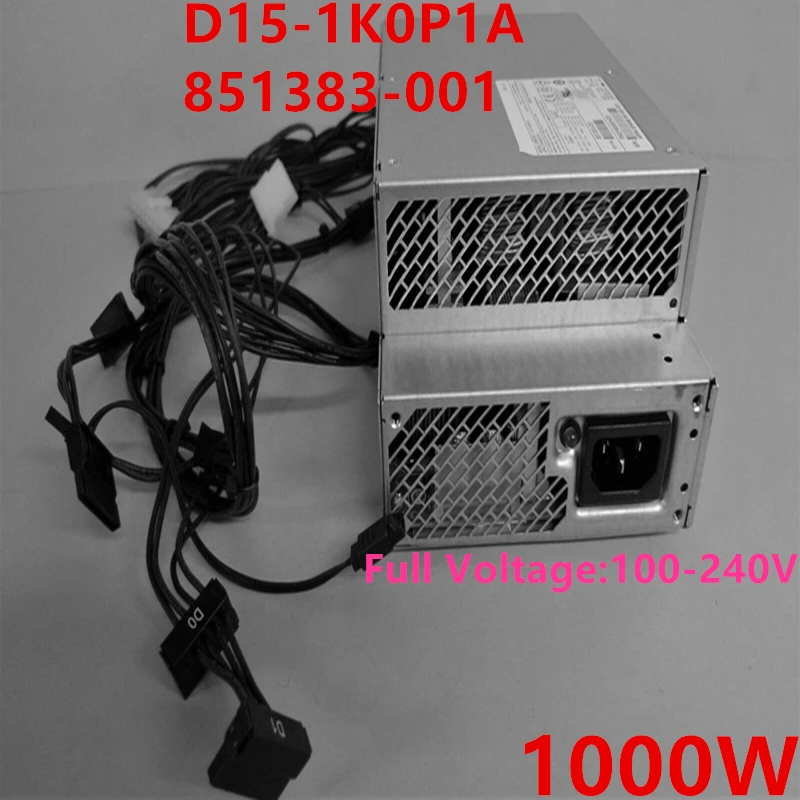 Original PSU For HP Workstation Z4 Z6 1000W Switching Power Supply D15 ...