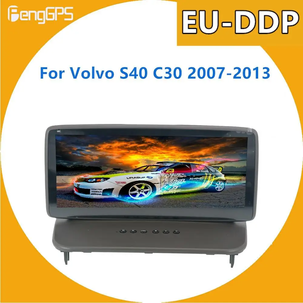 Android-Head-unit-Screen-For-Volvo-S40-C30-2007-2012-Car-multimedia ...