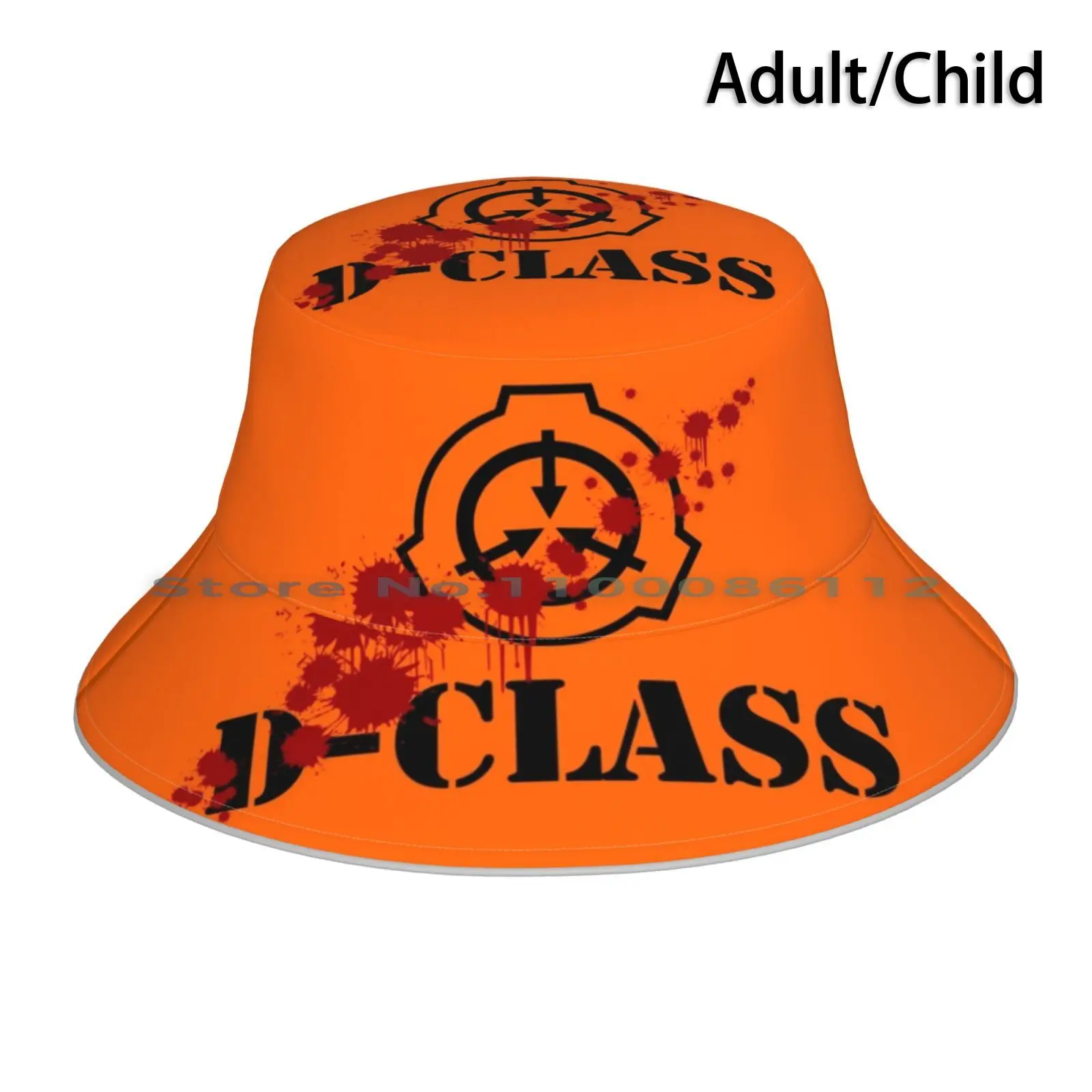 Scp-Foundation-D-Class-Bucket-Hat-Sun-Cap-Secure-Protect-Special ...