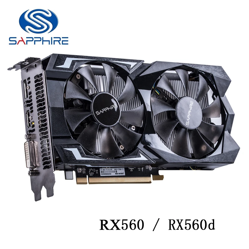 Sapphire Rx560 4gb Gddr5 Video Card For Amd Rx 500 Graphics Cards Rx560 ...