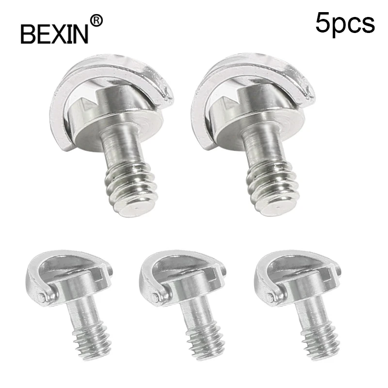 Stainless steel 1/4 "d ring safely Camera Screw for DSLR Camera Tripod ...