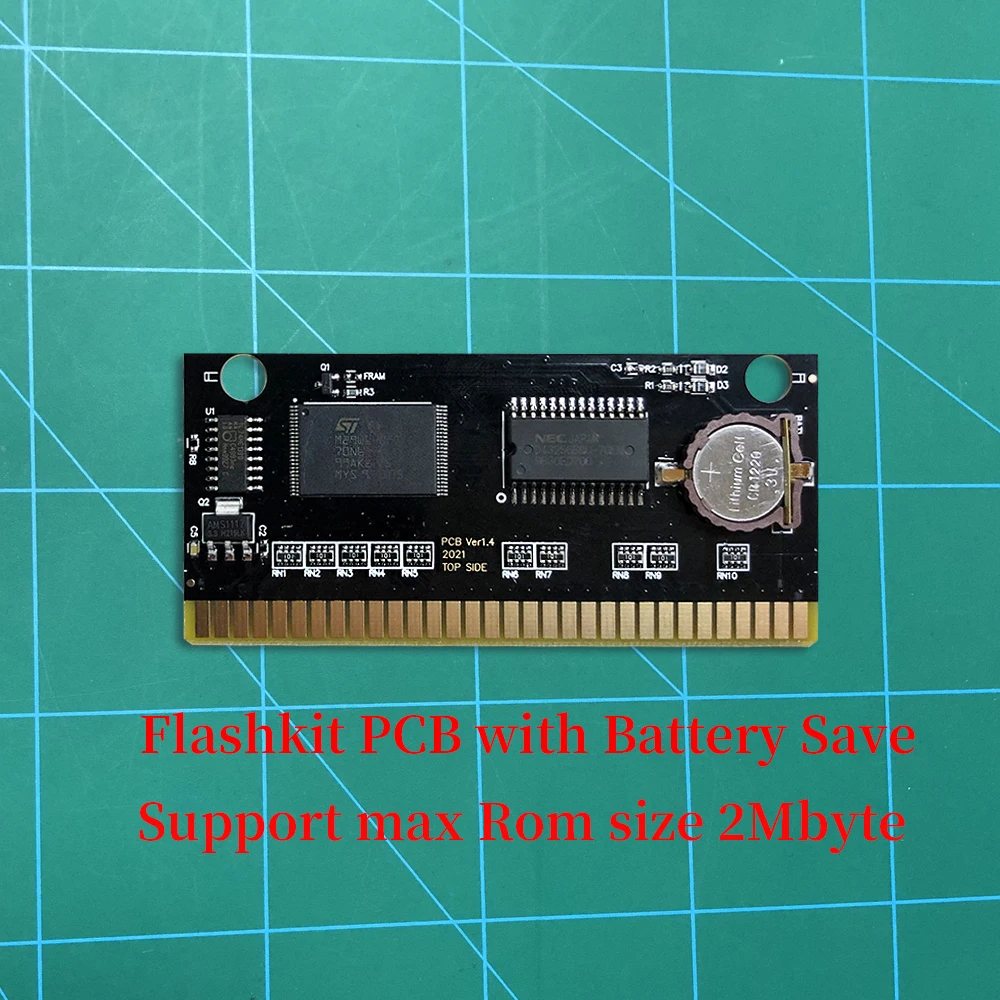 KY-Tecnologia-MD-FlashKit-Cart-o-para-Sega-Genesis-Console-de-Video ...