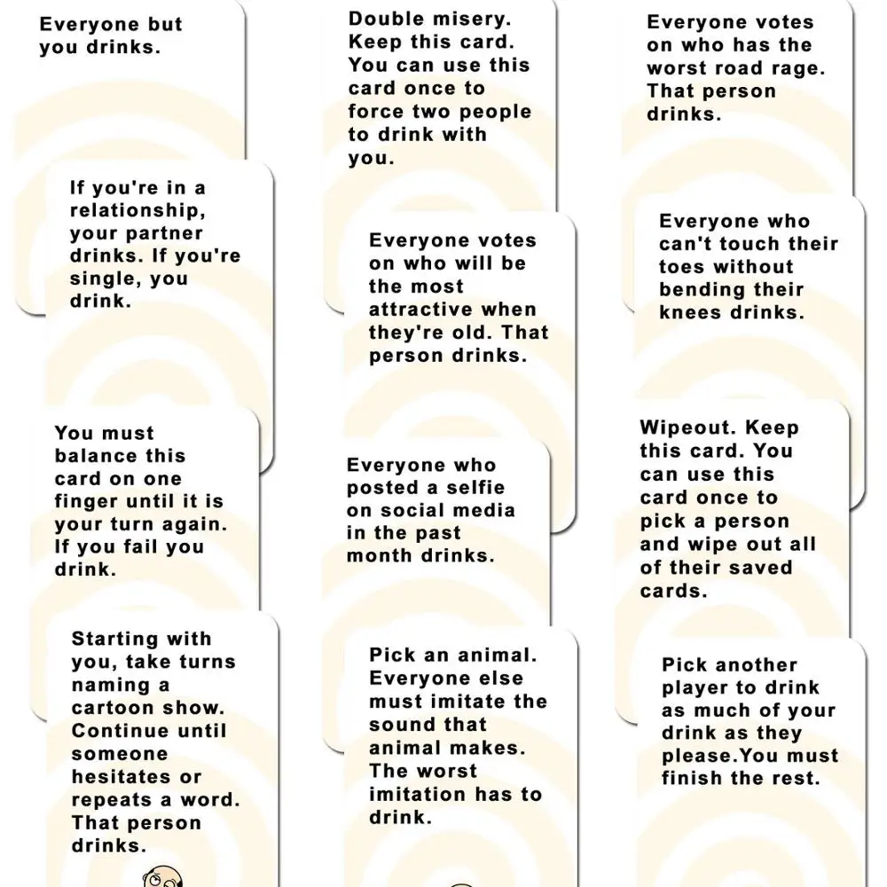 These Cards Will Get You Drunk Too Expansion Fun Adult Drinking Game These Cards Will Get You Drunk Too Expansion Fun Adult Drinking Game