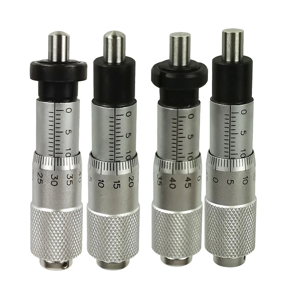 Silver Range 0-13MM Round Needle Plat Type Measure Tool Knurled ...