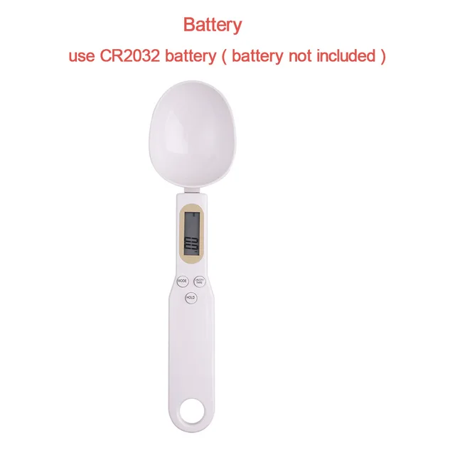 500g/0.1g Digital Measuring Spoon Kitchen Spoon Scale Electronic LCD ...