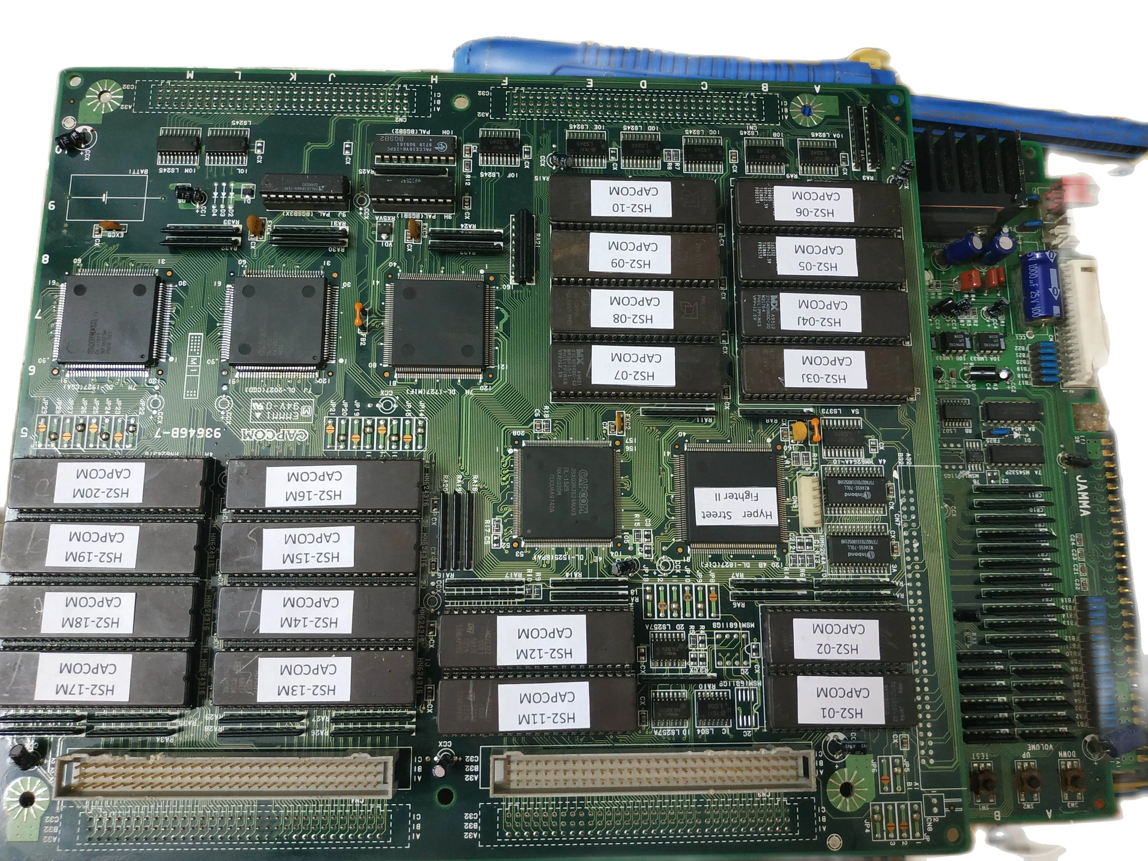 CPS2-Capcom-CP-System2-REGION-JAMMA-ARCADE-Mainboard-Used-In-Fighting ...