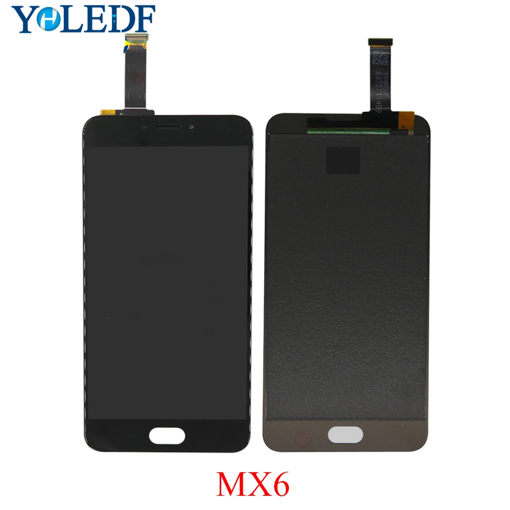 Pantalla LCD para Meizu MX6 LCD Pantalla táctil con marco de repuesto Pantalla MX6 LCD Monitor ...