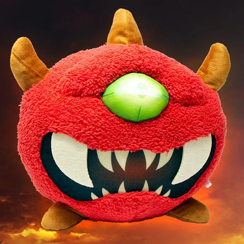 New Cute Doom Classic Cacodemon Plush Toy Kawaii Stuffed Soft Animal ...