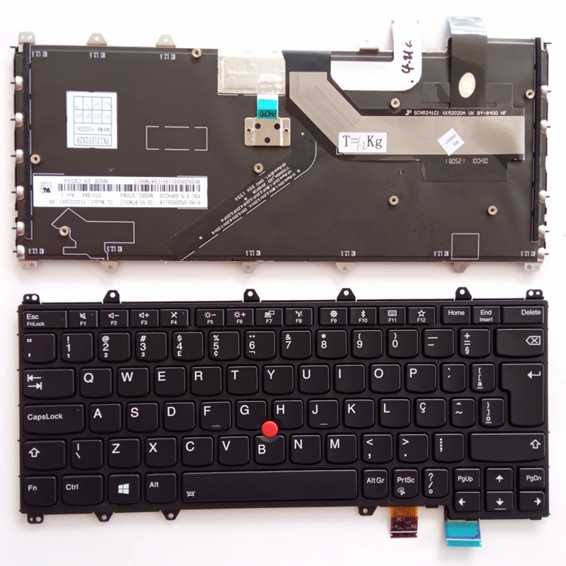 Latin LA/SP/FR/BR/UK New Keyboard for Lenovo Thinkpad Yoga 260 370 X380 ...