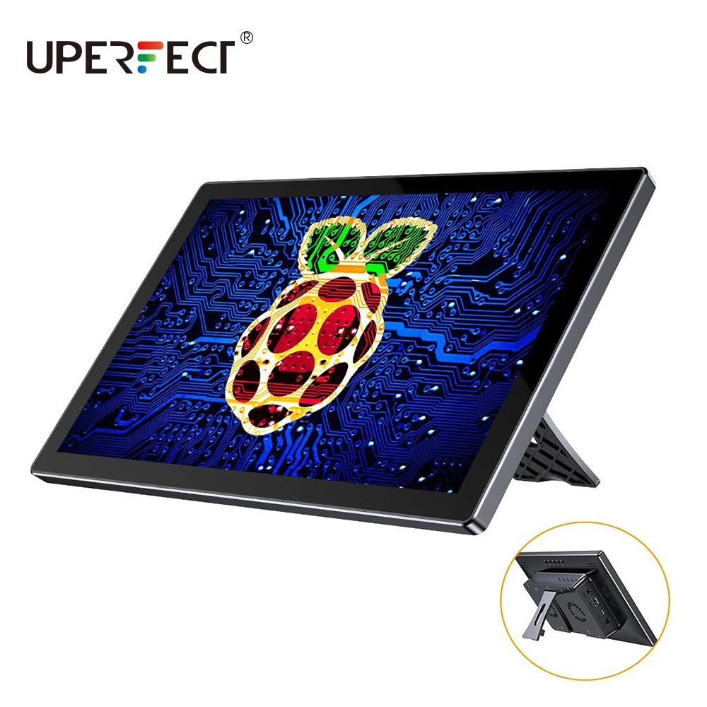 UPERFECT 10 Inch Raspberry Pi 2 3 4 Model B Zero Touch Screen Portable ...