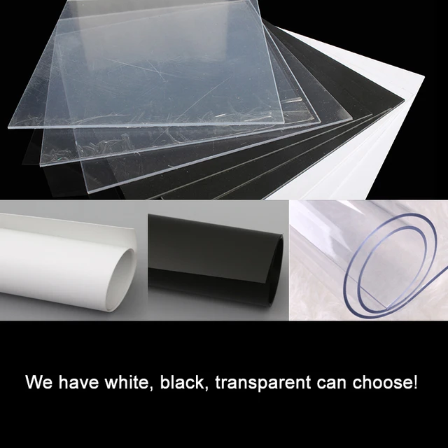Transparent PVC Board Sheet Clear Plastic Plate Width, 59% OFF