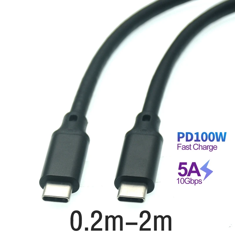 Generic TYPE-C To Cable USB 5A E-MARK PD 100W USB 3.1 Gen2 | Jumia Nigeria