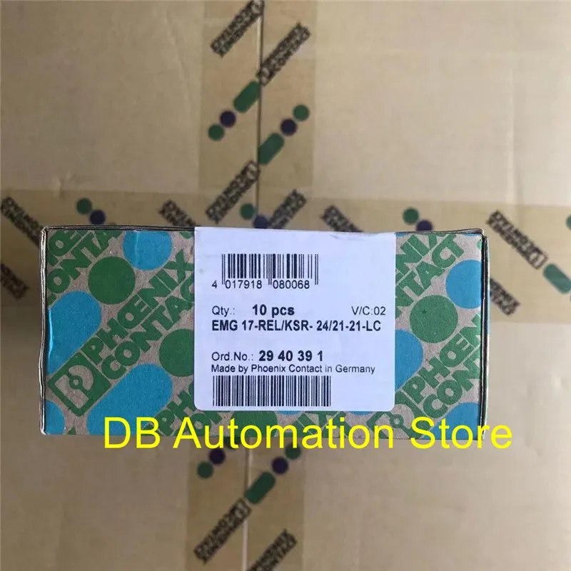100% original sealed PHOENIX CONTACT Relay Module EMG 17 REL/KSR 24/21 21 LC 2940391|Industrial ...