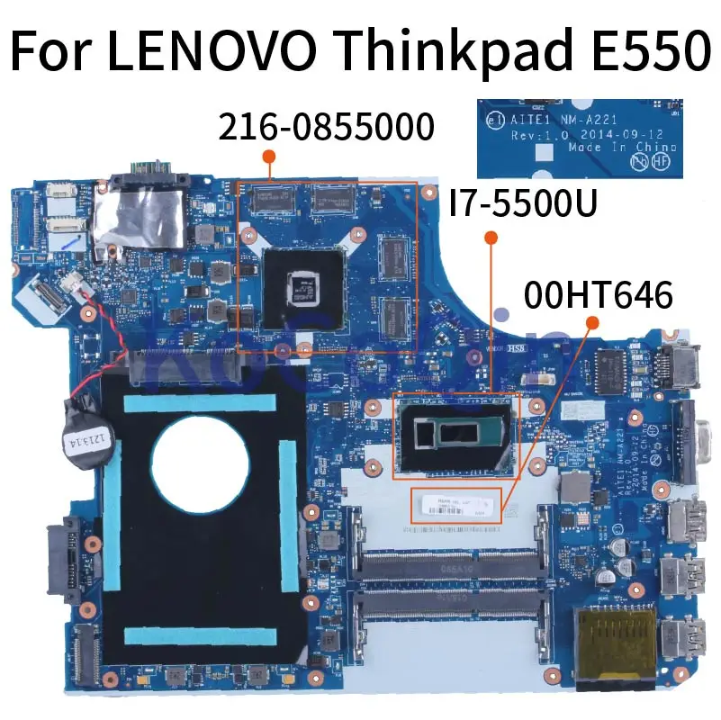 For-LENOVO-Thinkpad-Edge-E550-E550C-I7-5500U-R7-M265-2GB-Notebook ...