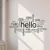 Hello In Different Languages Wall Decal Office Welcome Vinyl Wall ...