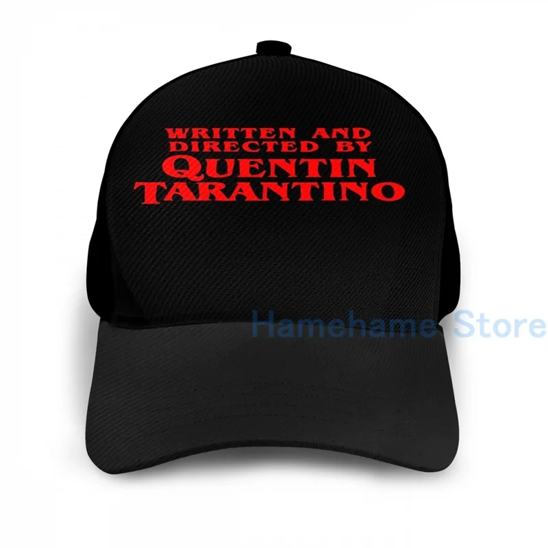 Fashion Written And Directed By Quentin Tarantino Basketball Cap Men ...