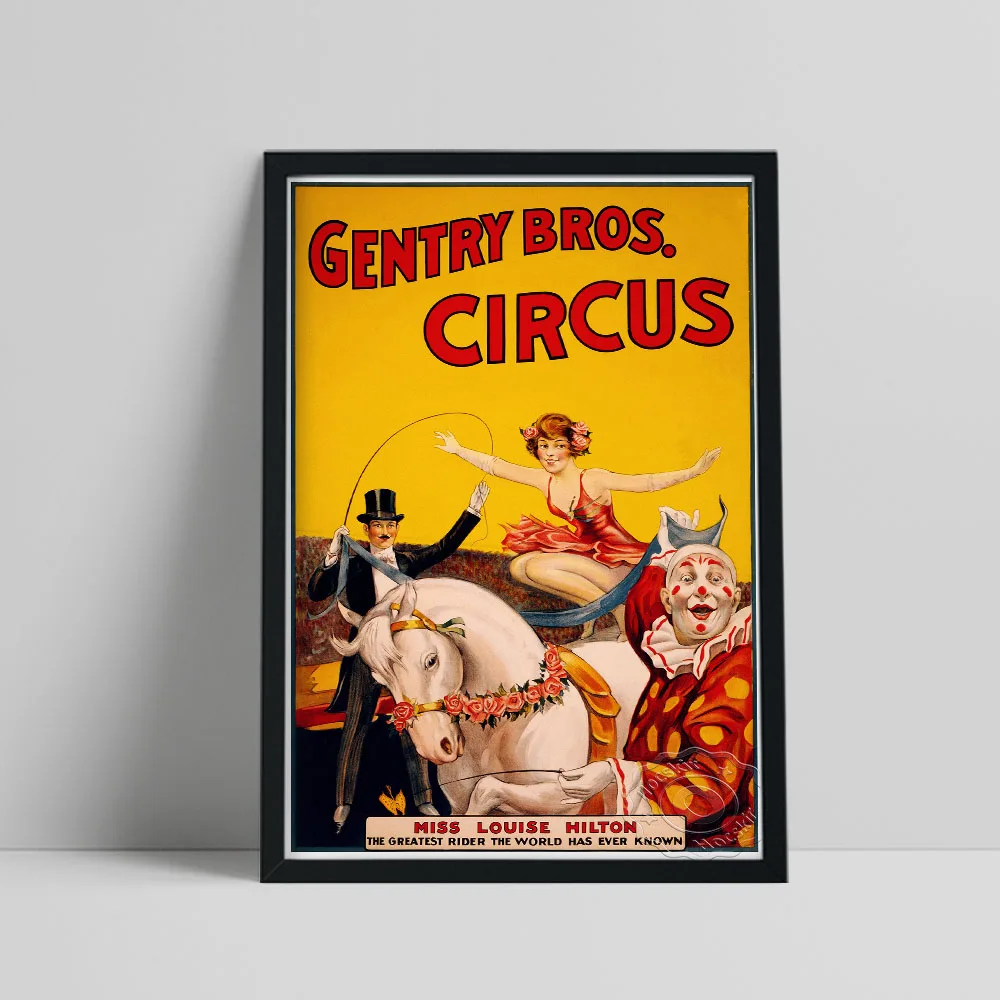 Vaudeville Circus Poster
