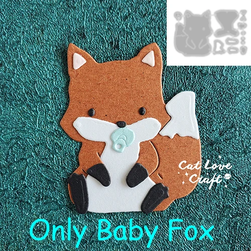Baby Fox Stencil