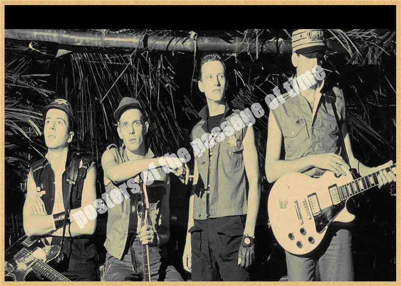 The Clash Combat Rock Poster