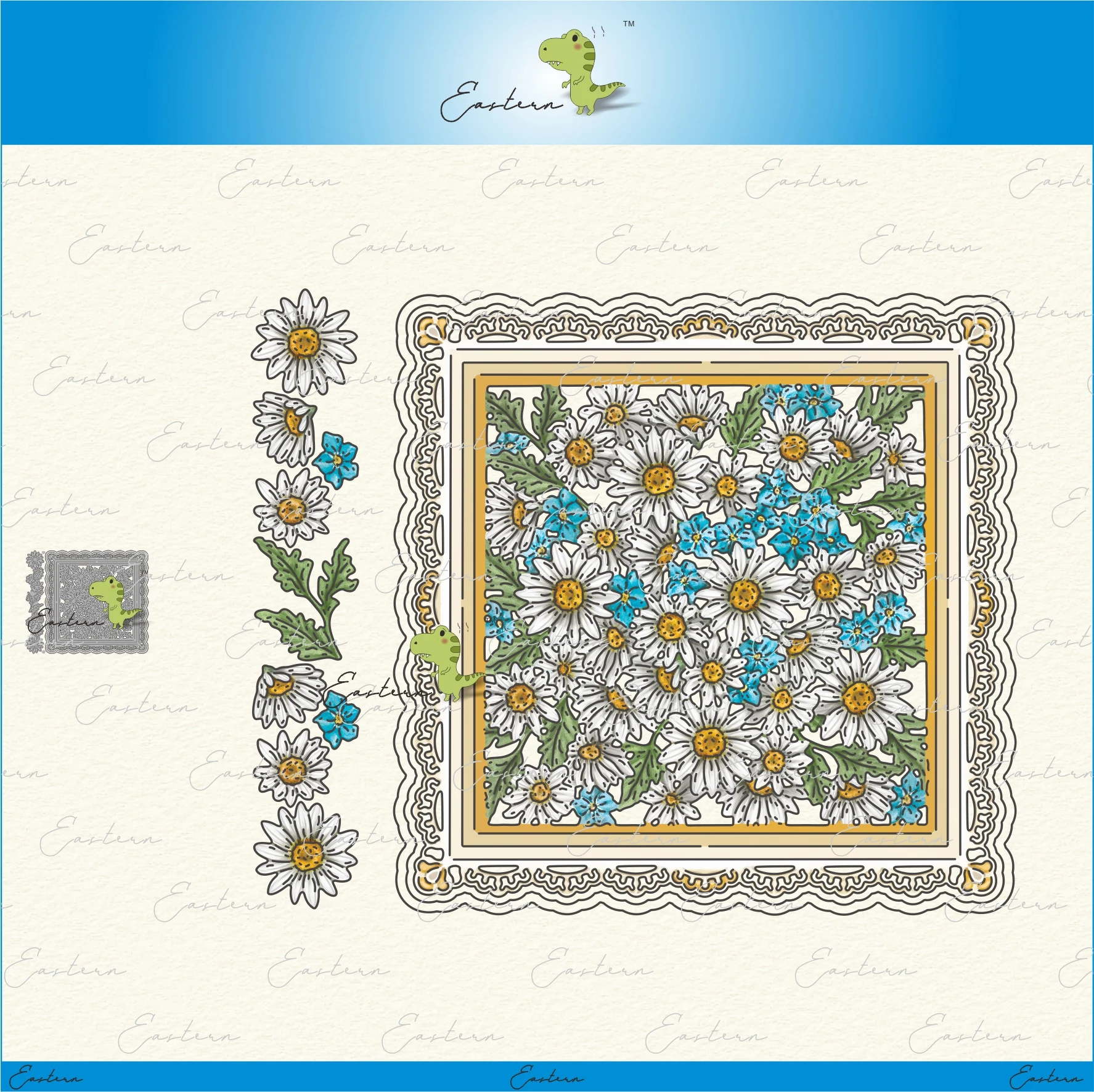 Daisy-Panel-frame-metal-cutting-dies-2021-new-diy-die-molds ...