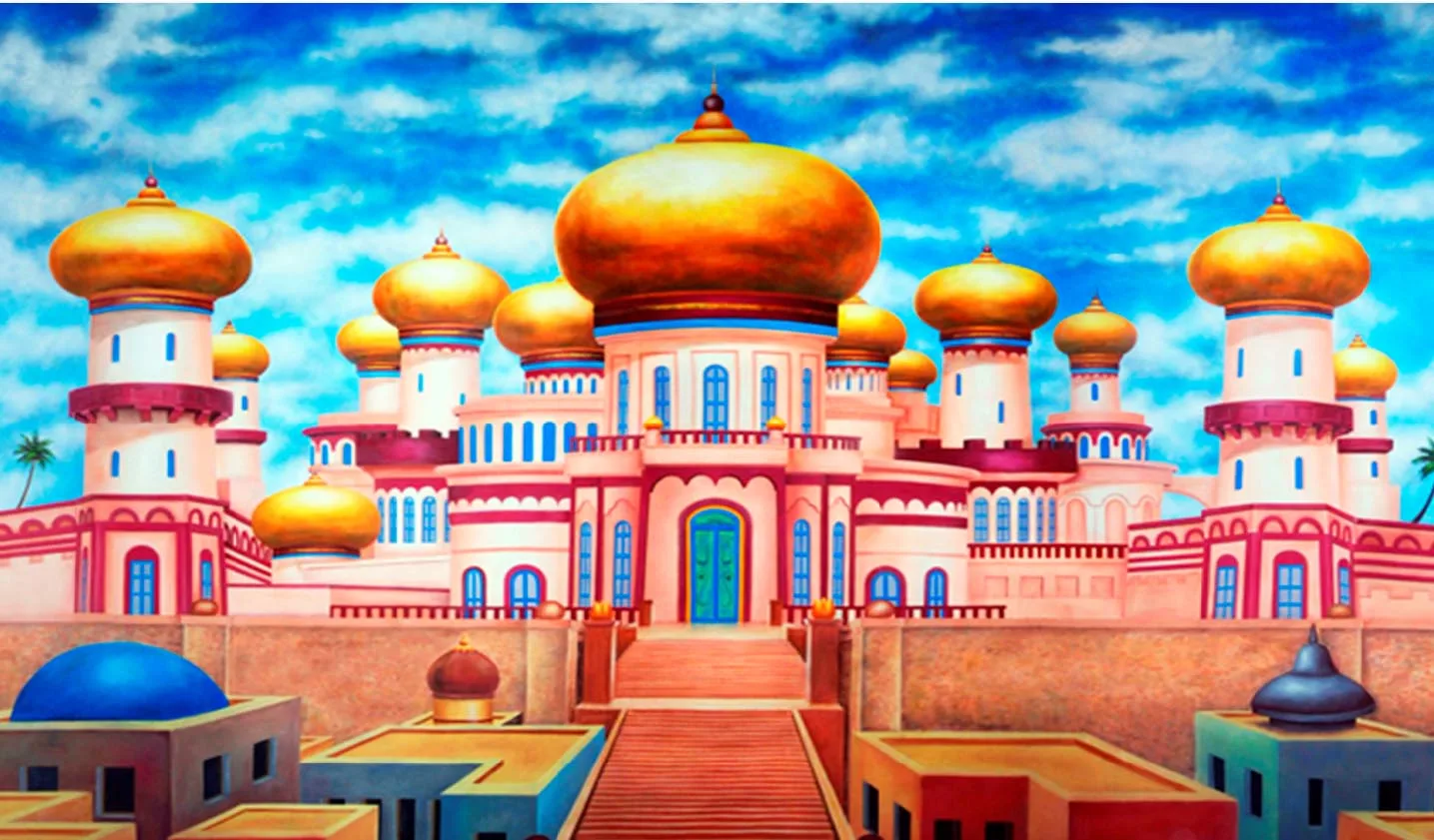 Aladdin Castle Background