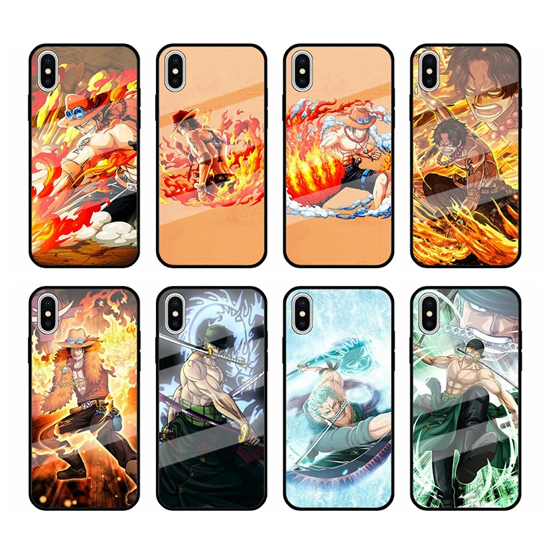 One Piece Phone Case for IPhone 12 13 Pro Max 6s 7 Plus XS Luffy Zoro ...