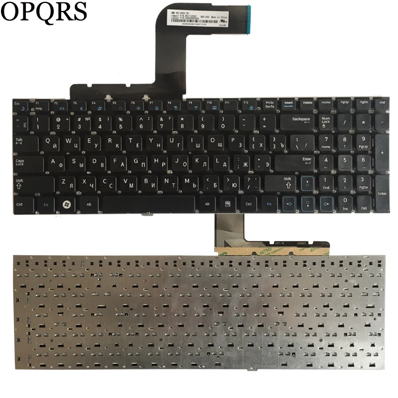 New Russian Keyboard For Samsung Rv509 Rv511 Np-rv511 Rv513 Rv515 Rv518 ...