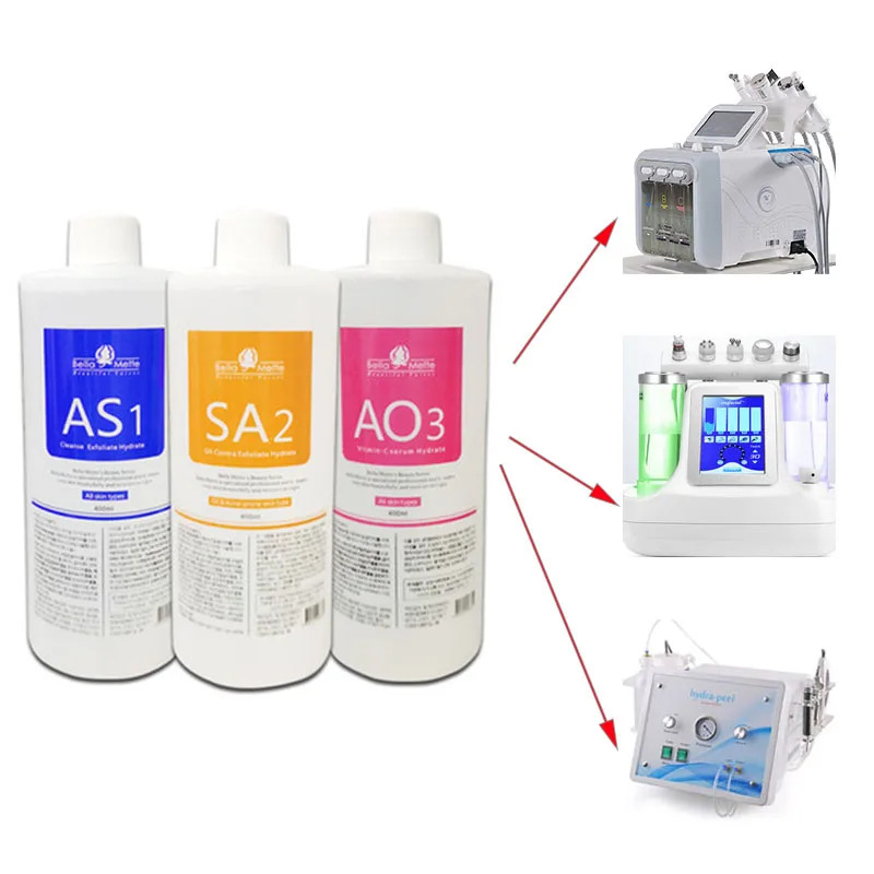 Aqua-Peeling-Solution-3-Bottles-400ml-Per-Bottle-Aqua-Facial-Serum ...