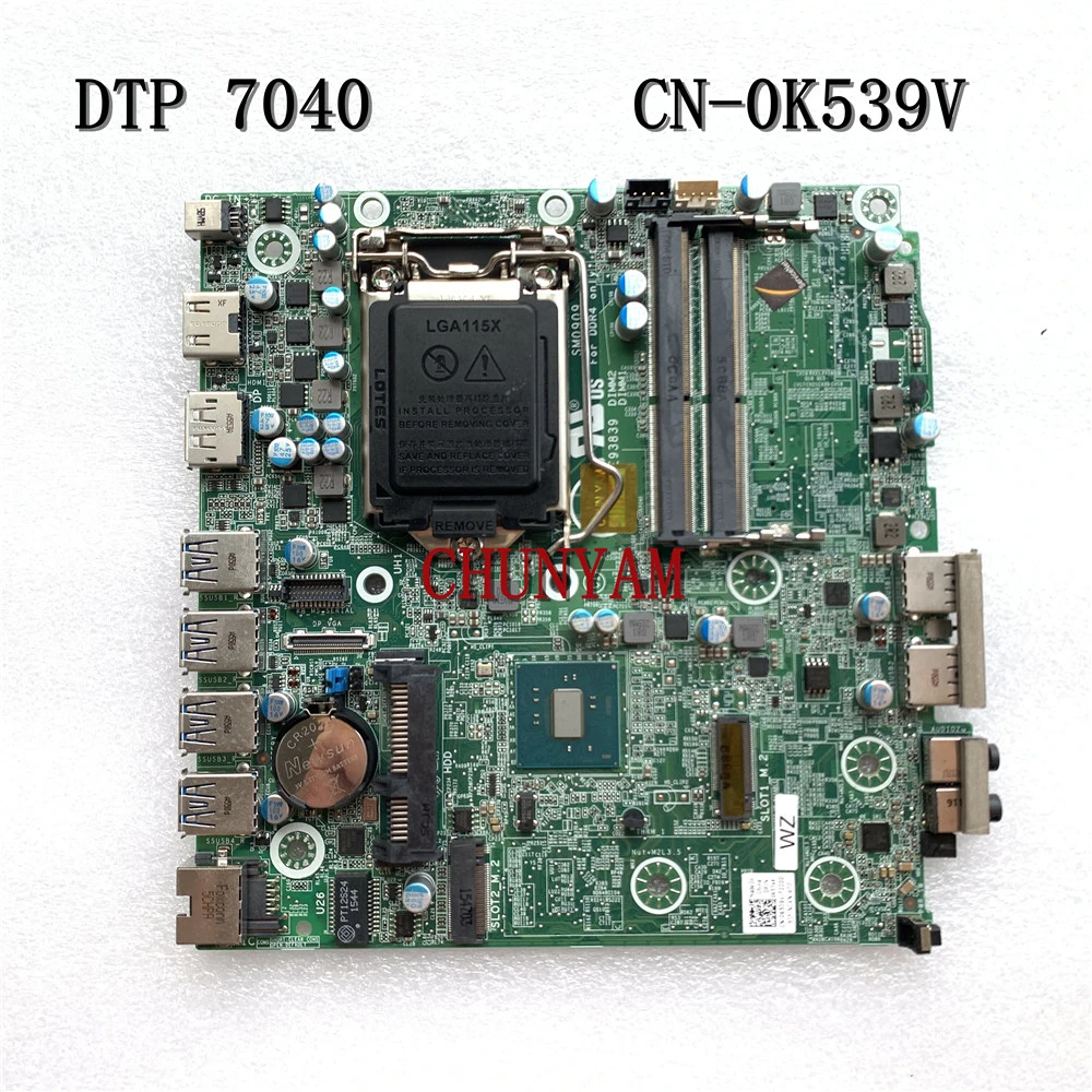New Lga1150 For Dell Optiplex 7040 Mff Series Micro Mini Desktop Pc ...