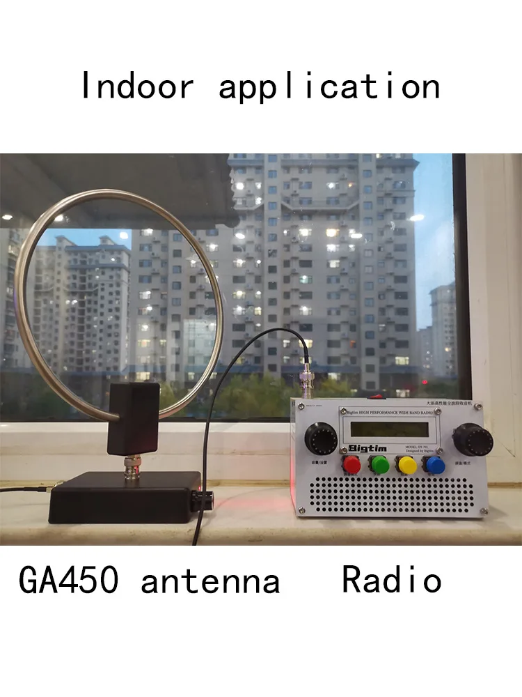 NEW-GA-450-GA450-Loop-Antenna-SDR-Short-Medium-Wave-Radio-Antenna-SW-2 ...