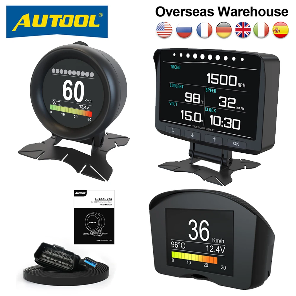 AUTOOL-ordenador-X60-X50-Pro-para-coche-pantalla-HUD-Head-Up-OBD2 ...