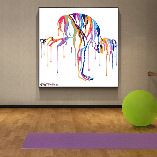 Yoga Paintings Abstract