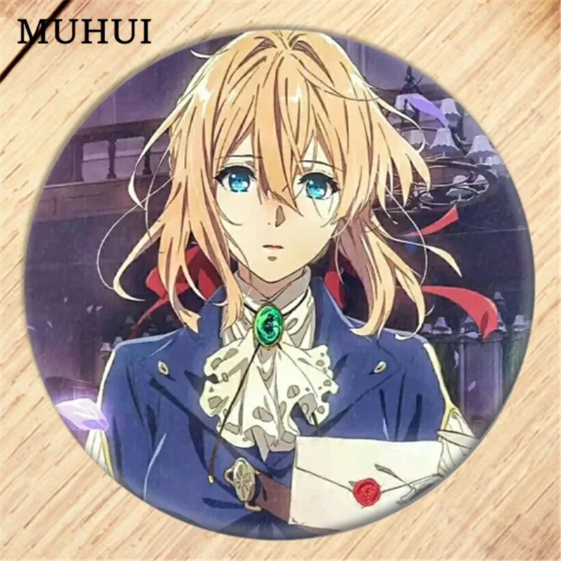 Free-Shipping-Anime-Violet-Evergarden-Brooch-Pin-Cosplay-Badges-For ...