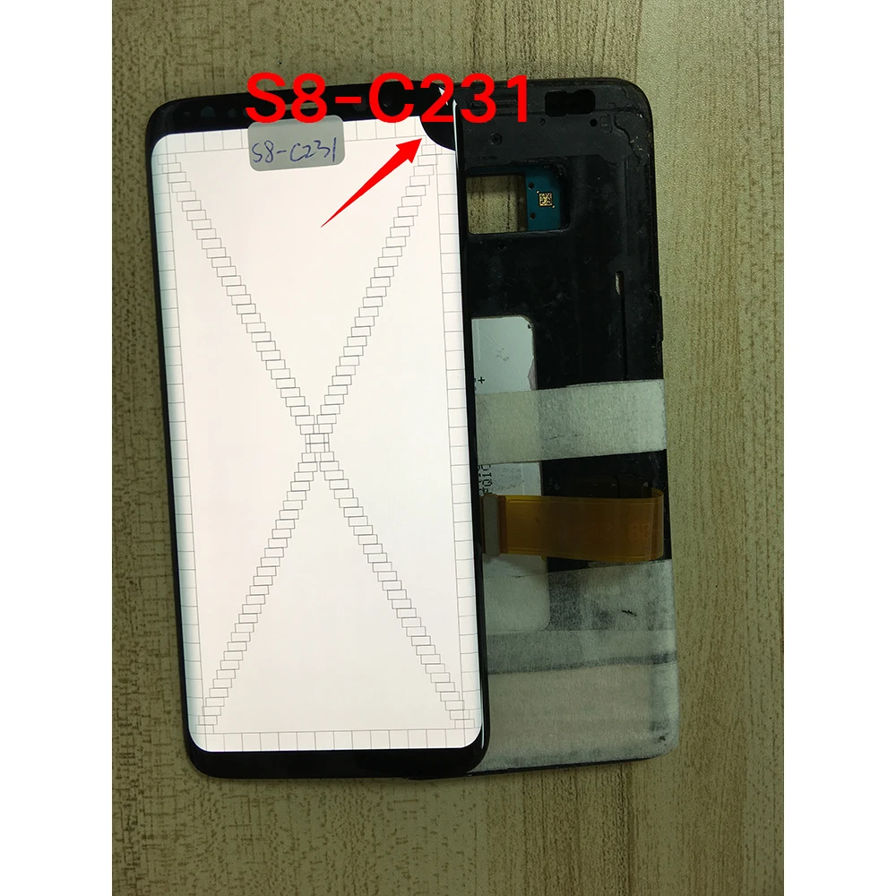 Pantalla LCD para Samsung Galaxy S8 SM G950, digitalizador de pantalla ...