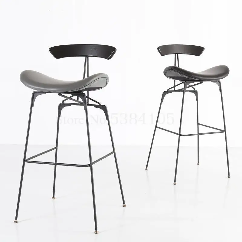 Ant bar chair wrought iron high stool bar chair modern minimalist net ...