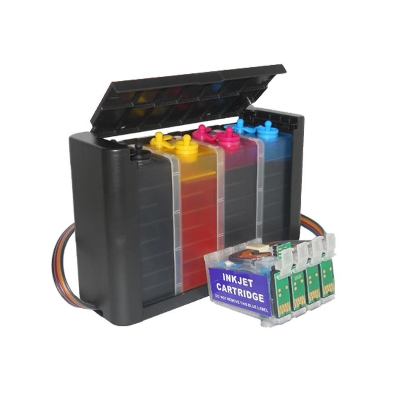 Sistema de suministro Continuo de Tinta Universal de 4 colores kit CISS ...